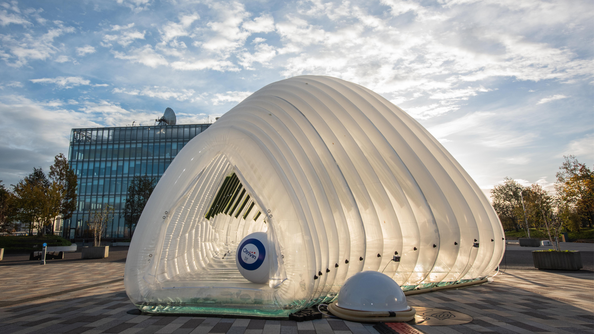 “Air Bubble” installation harnesses the power of nature to clean the ...
