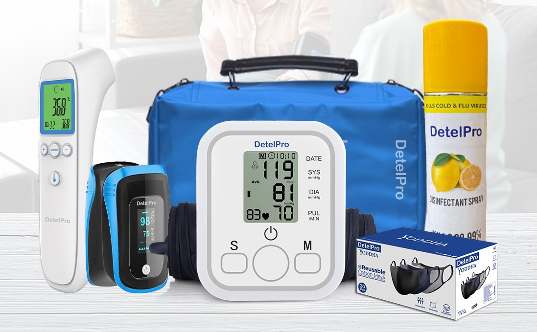 DetelPro unveils a basic COVID-19 care health kit - Healthcare Radius