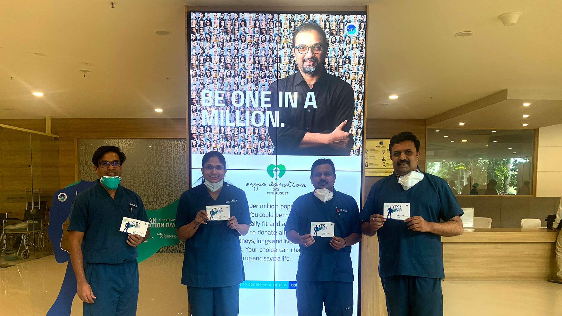Aster CMI Hospital organises organ donation pledge program - Healthcare ...