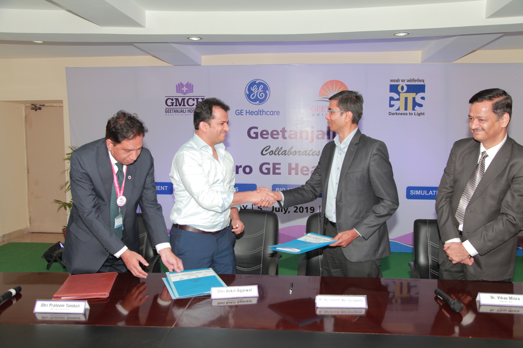 Geetanjali Group collaborates with GE Healthcare Education Institute ...