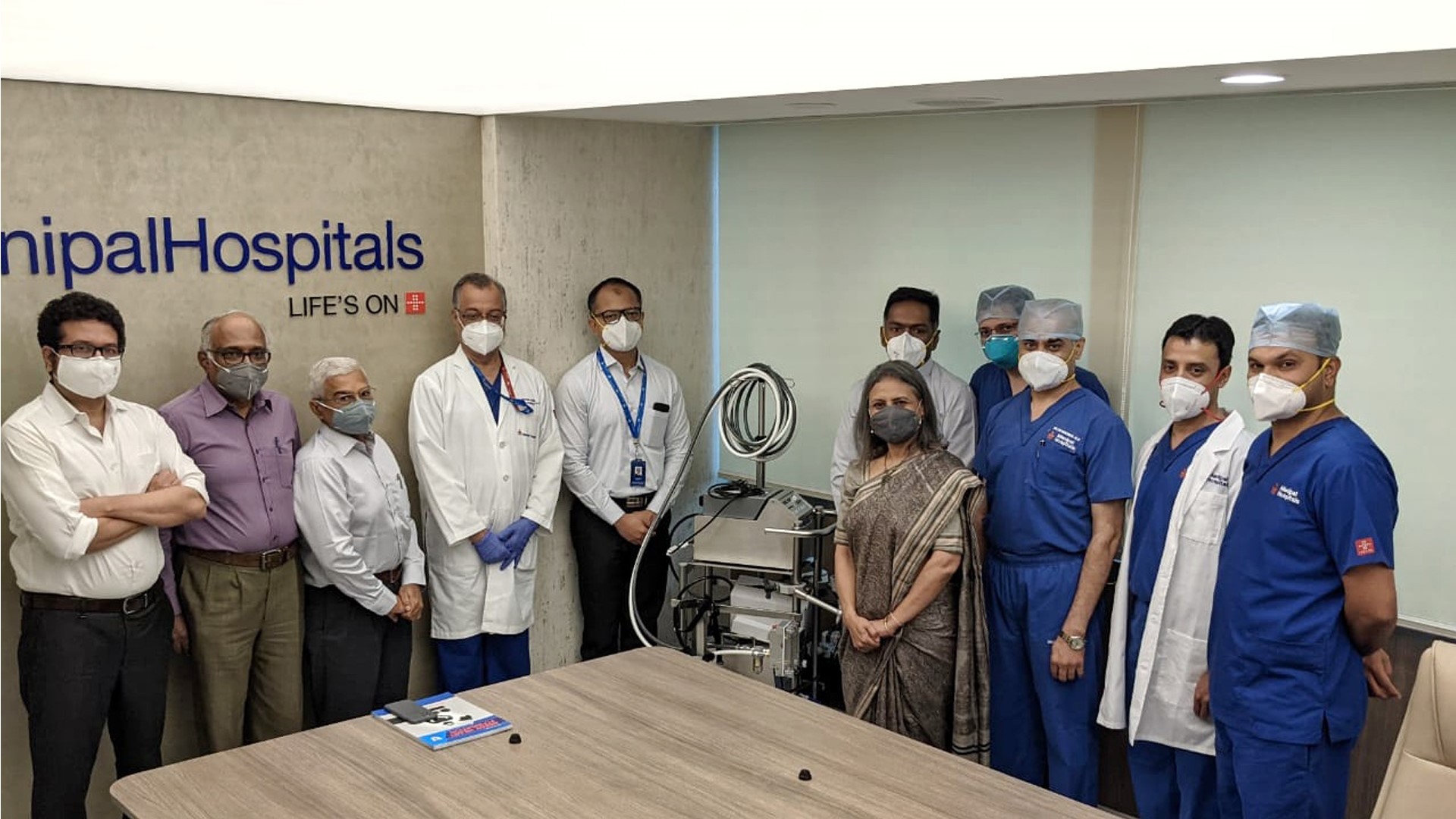 The Needy Heart Foundation donated ECMO machine and ventilators to ...