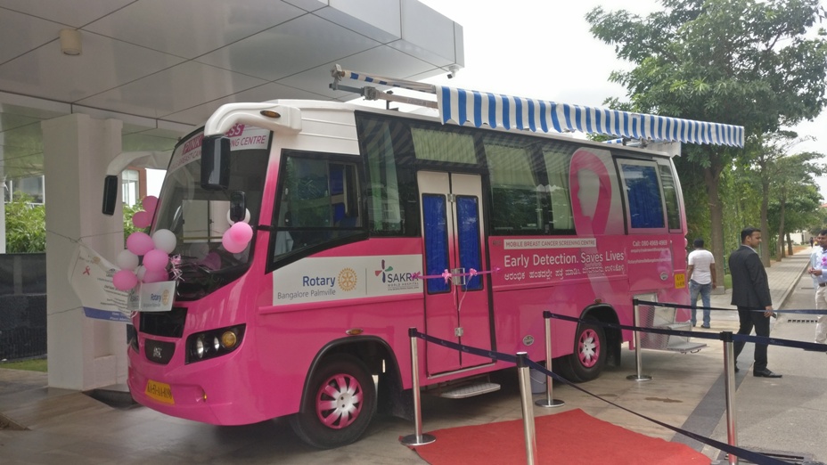 Rotary Palm Ville & Sakra Hospital launch the Pink Express - Healthcare ...