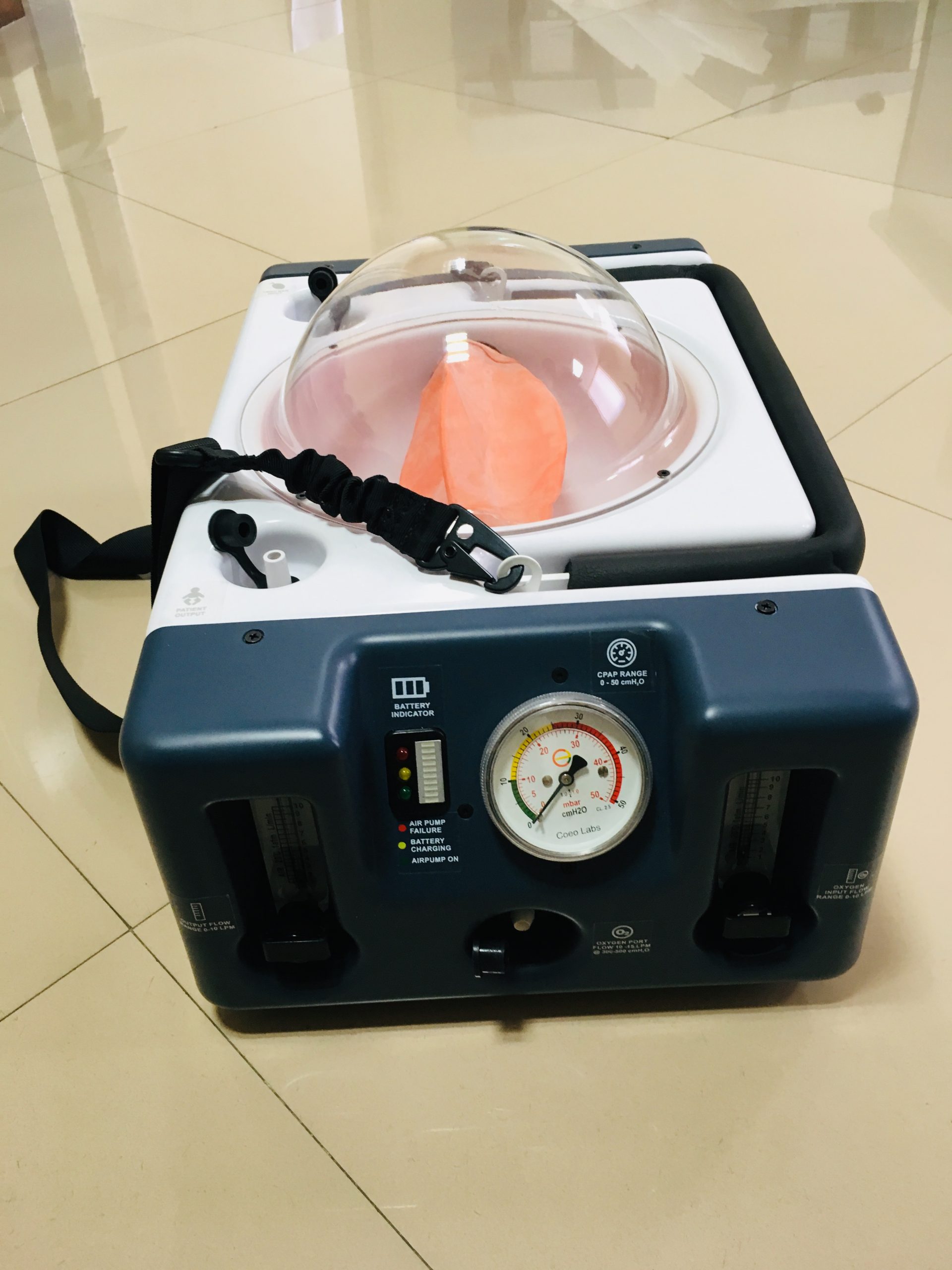 World’s first portable neonatal CPAP device for infants with RDS ...