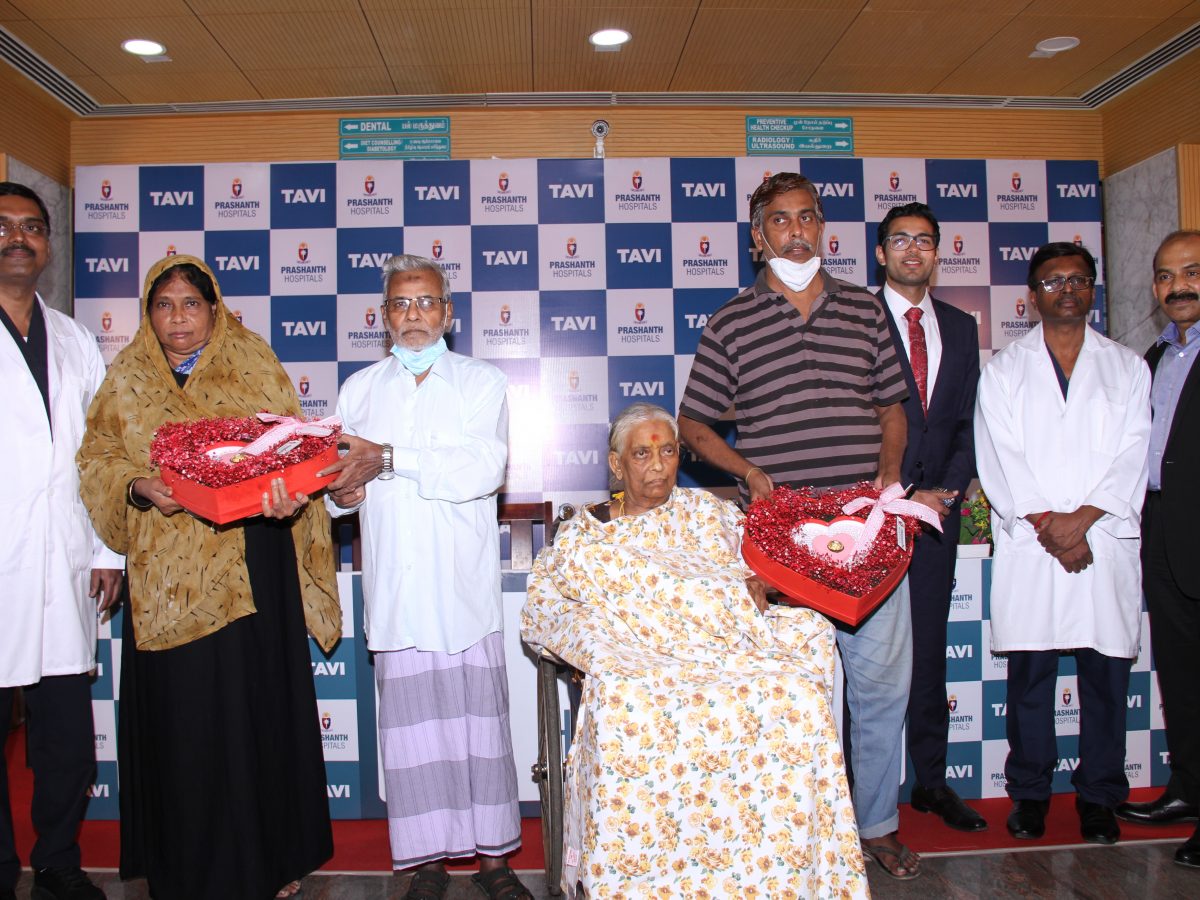 Prashanth Hospital successfully performs TAVR on two septuagenarians ...