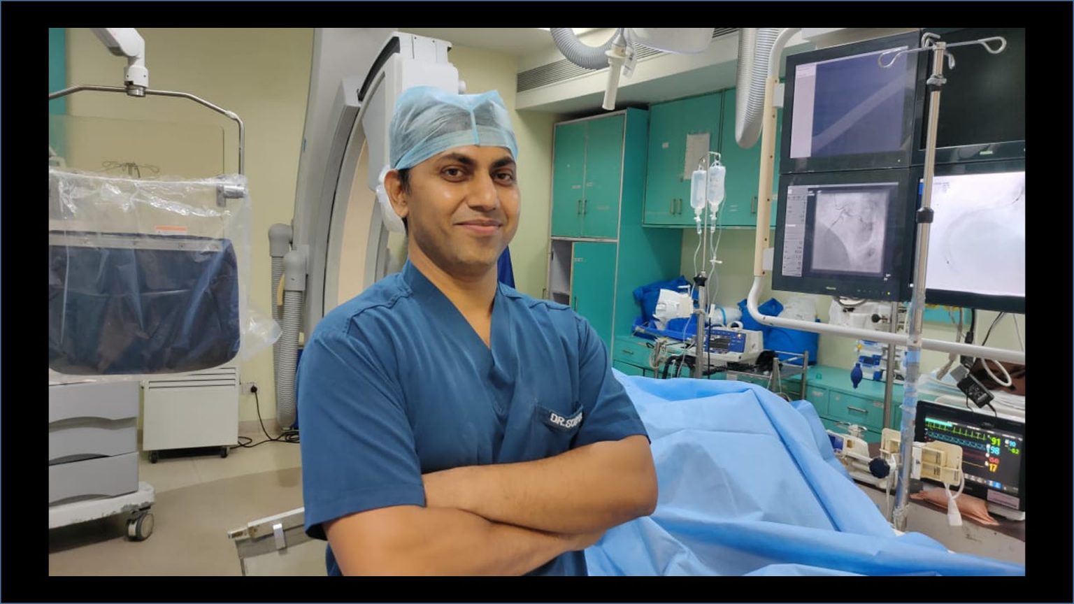 Rotapro Atherectomy device used for treating Triple Vessel disease ...