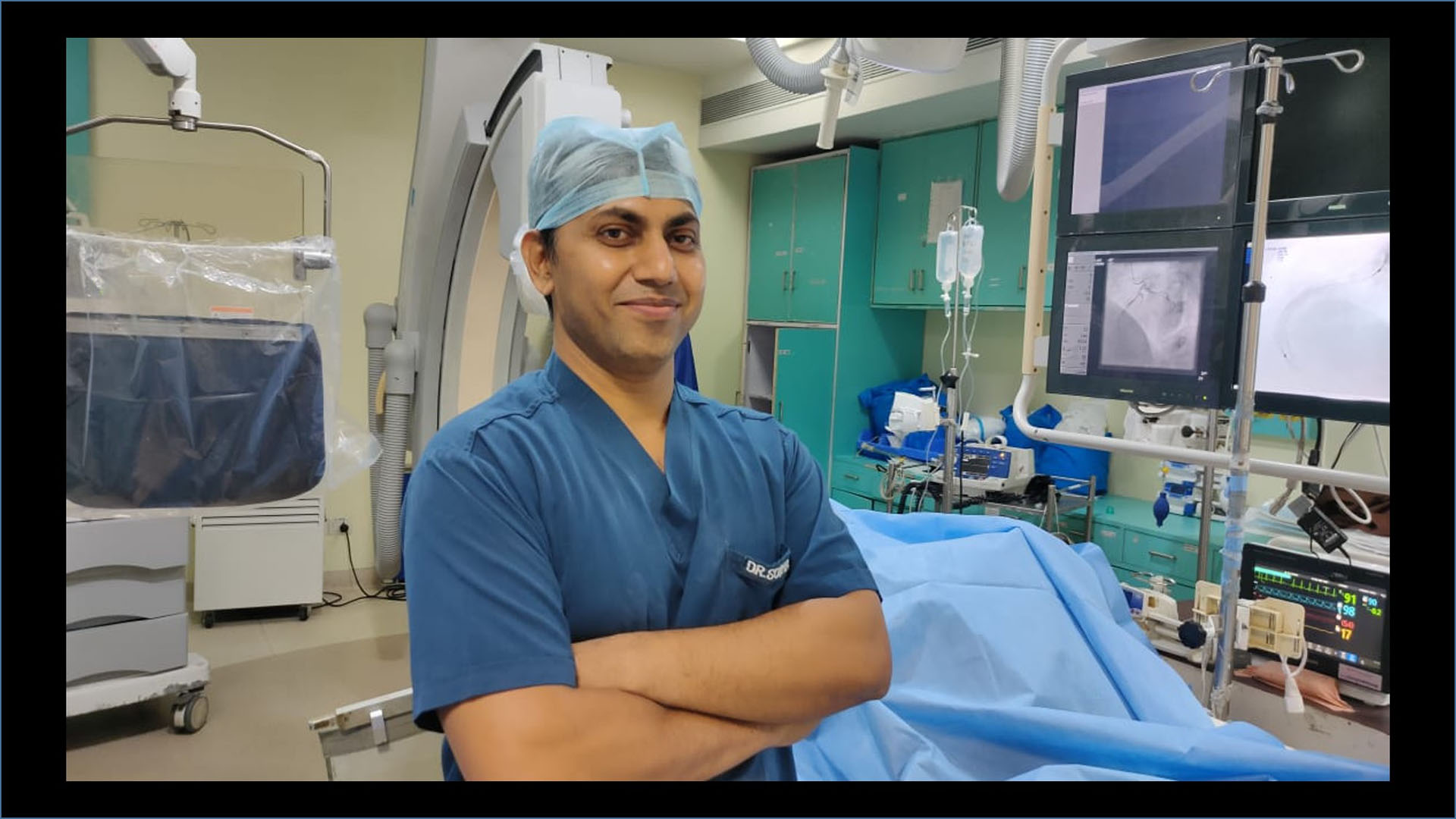 Rotapro Atherectomy device used for treating Triple Vessel disease ...