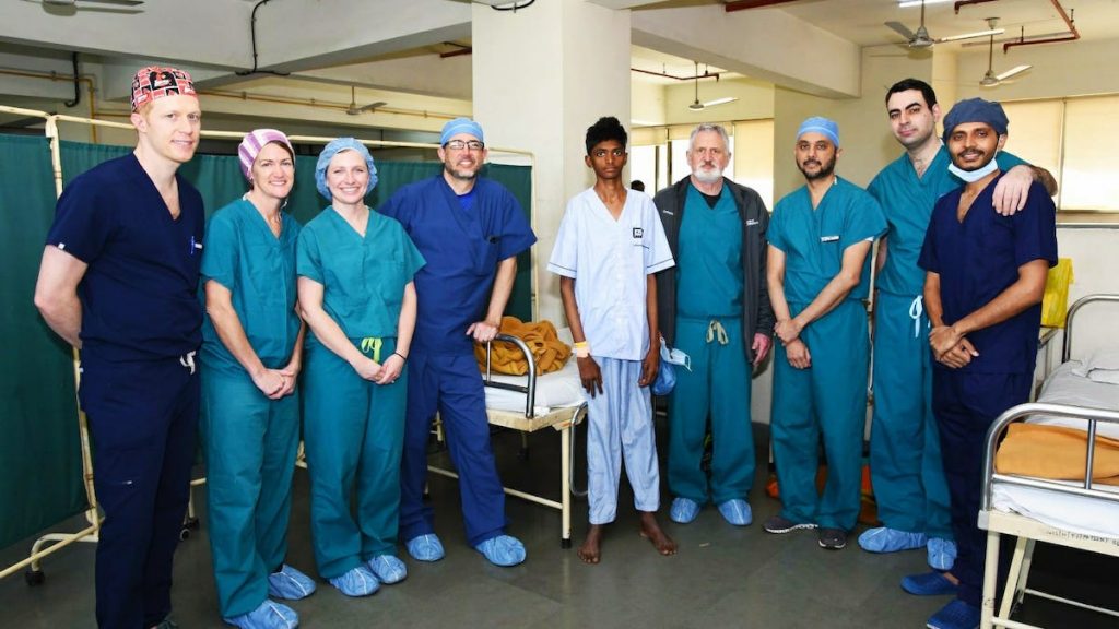 GCS doctors perform scoliosis correction surgery on 8 children ...