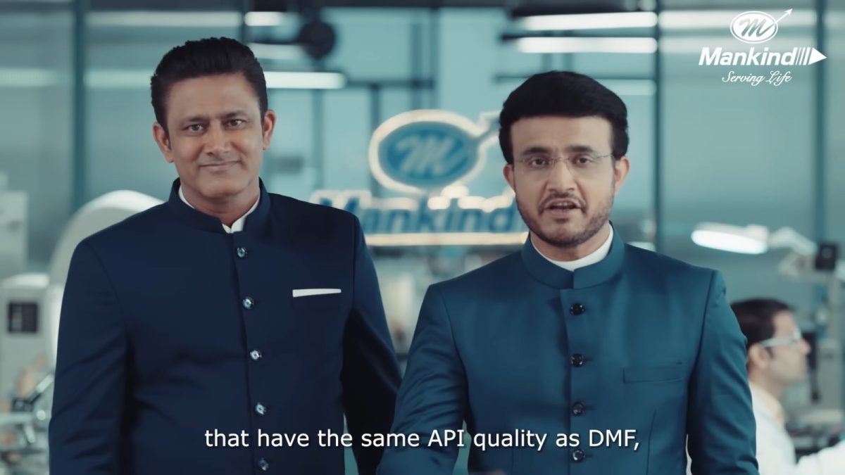 Mankind Pharma hires Sourav Ganguly, Anil Kumble for brand campaign - Healthcare Radius