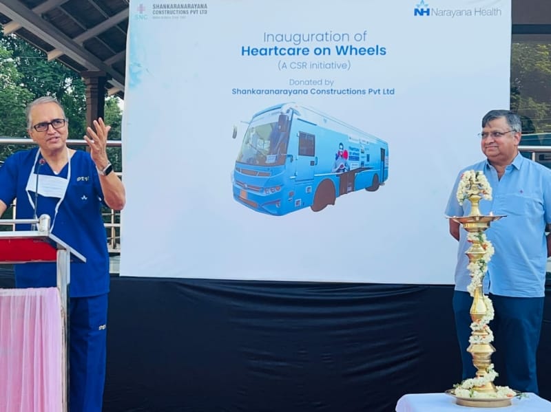 Narayana Health launches mobile heart screening lab - Healthcare Radius