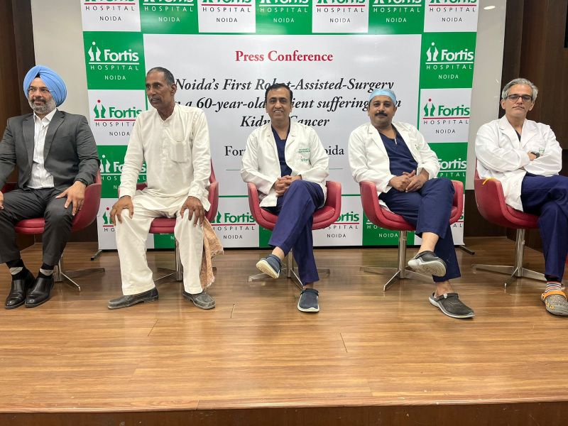 Fortis performs Noida’s first robot-assisted surgery for kidney cancer ...