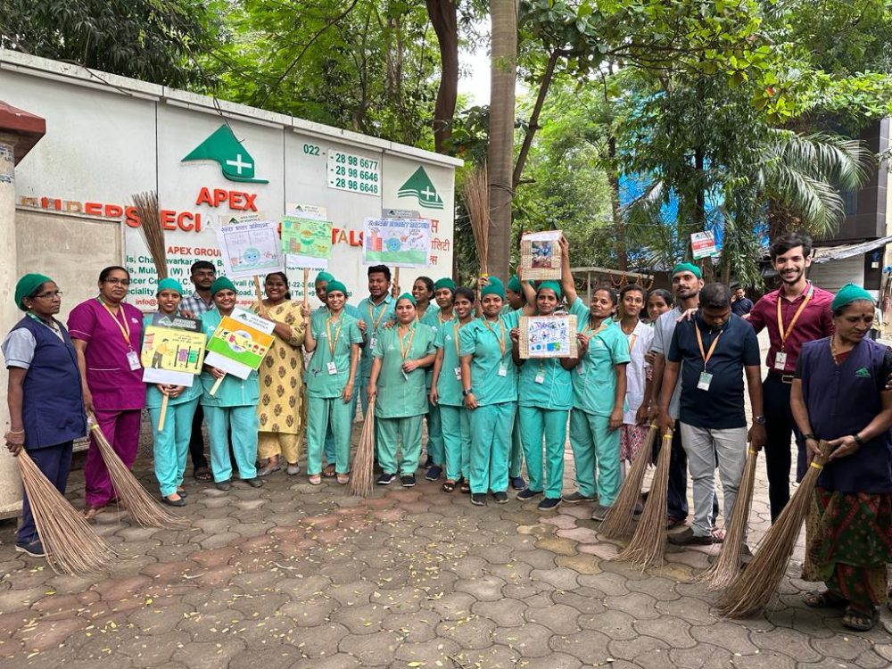 Apex Hospitals undertakes cleanliness drive - Healthcare Radius