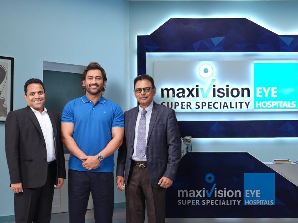 MS Dhoni promotes preventive eye care with Maxivision - Healthcare Radius