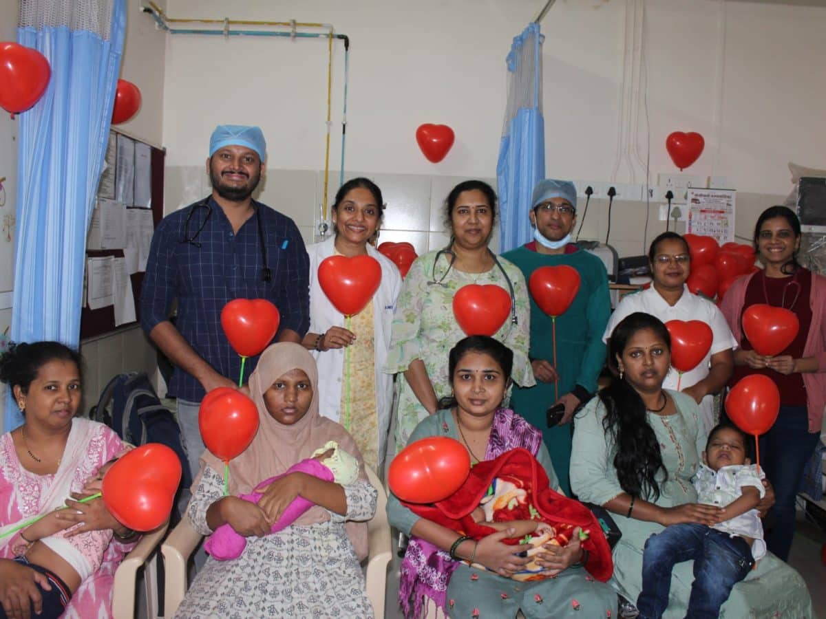 CHD child undergoes open heart surgery at Indraprastha Apollo Hospital ...