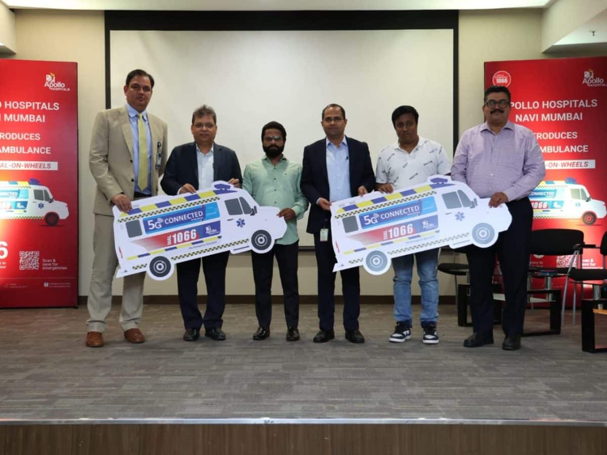 Apollo Hospitals Navi Mumbai unveils 5G ambulance service - Healthcare Radius