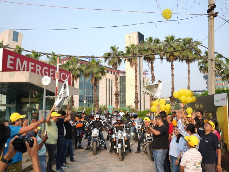 Fortis holds bike rally for childhood cancer awareness - Healthcare Radius