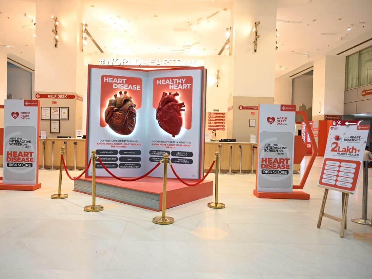 Medanta unveils book-shaped exhibit underlining heart health ...