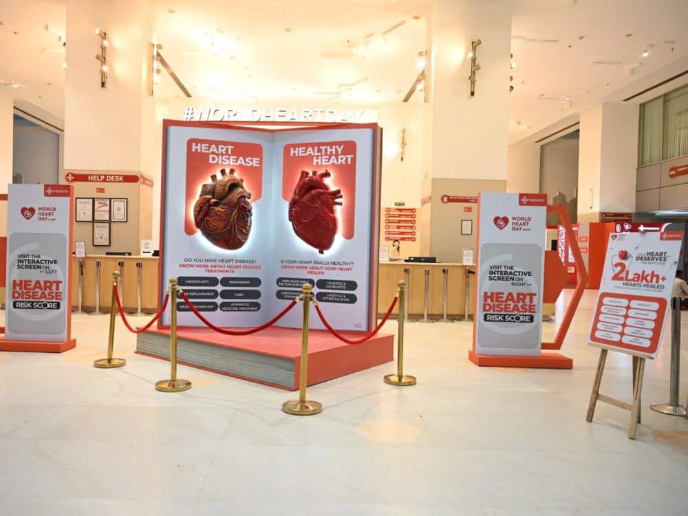 Medanta unveils book-shaped exhibit underlining heart health ...