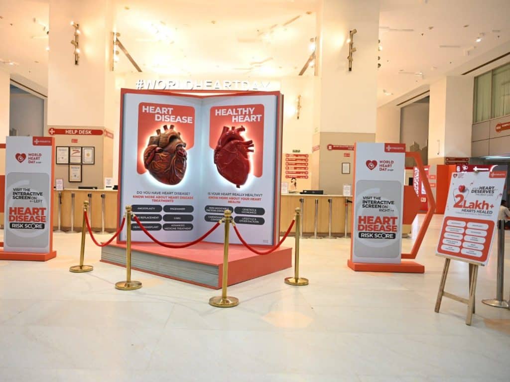 Medanta unveils book-shaped exhibit underlining heart health ...