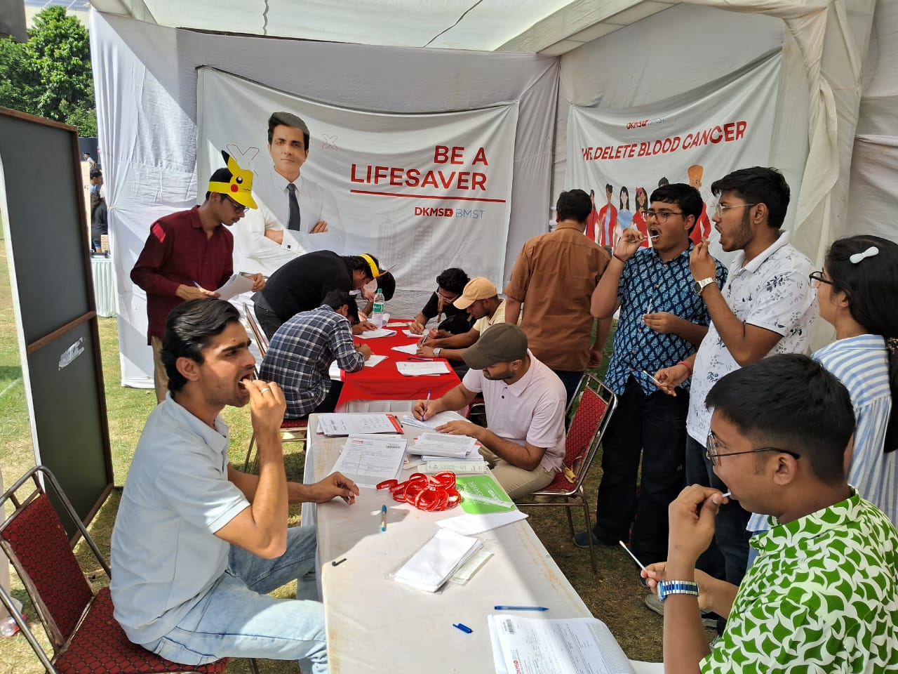 DKMS BMST Foundation expands with 400+ stem cell donor registered from ...