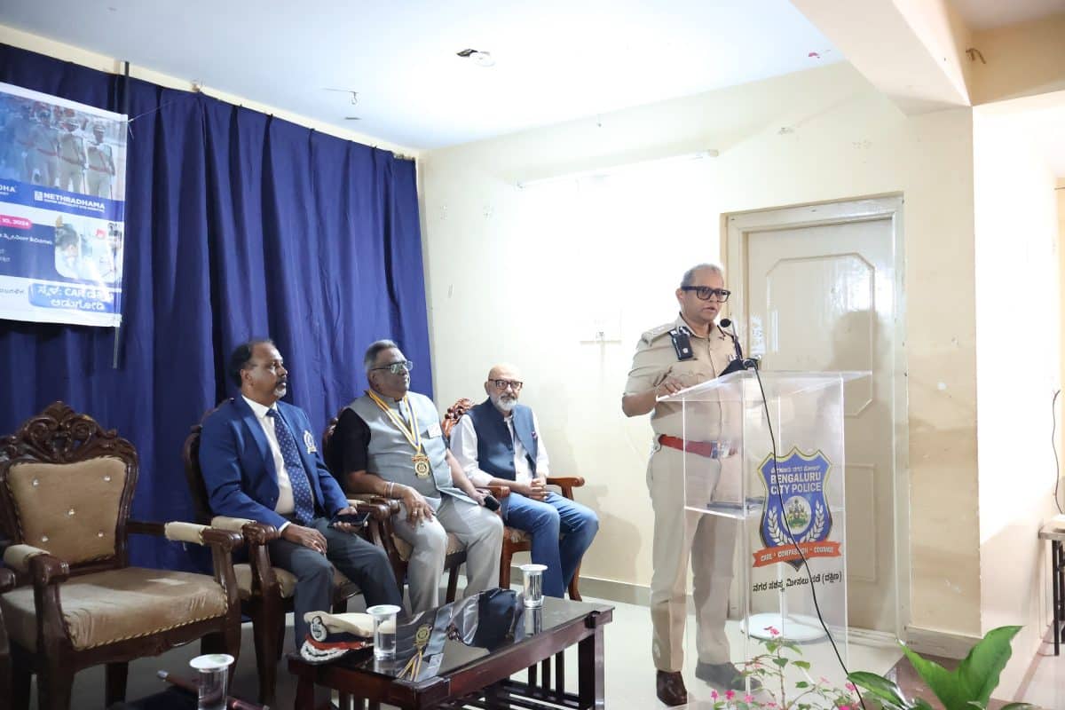 Eye care program launched for Bengaluru police and families ...