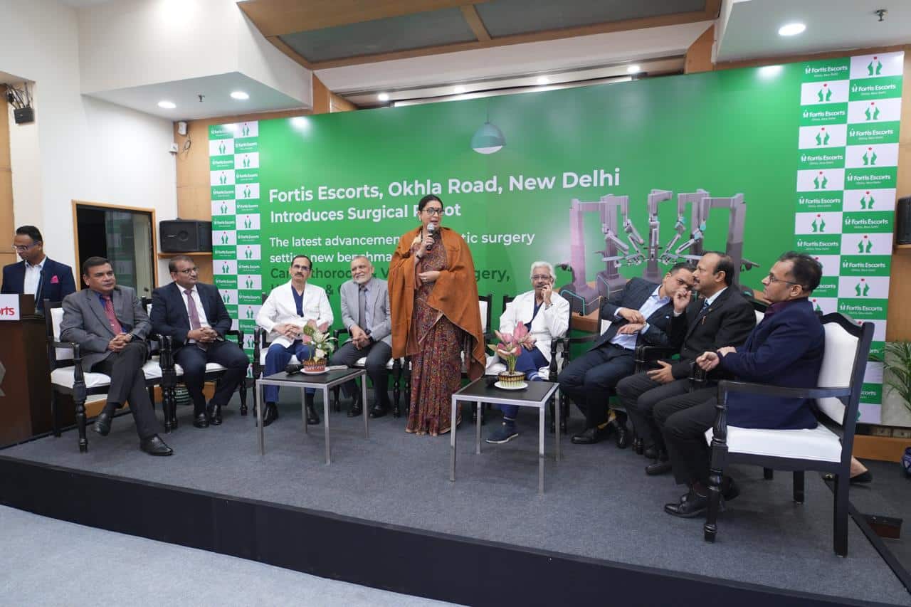 Fortis Escorts launches next generation surgical robot - Healthcare Radius