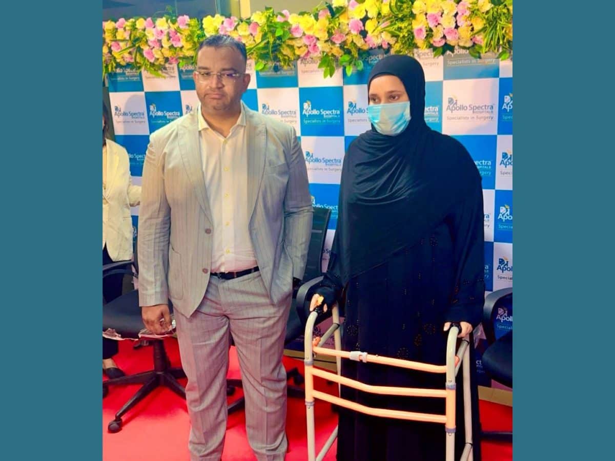 Apollo unveils high-tech robotic knee replacement system - Healthcare ...