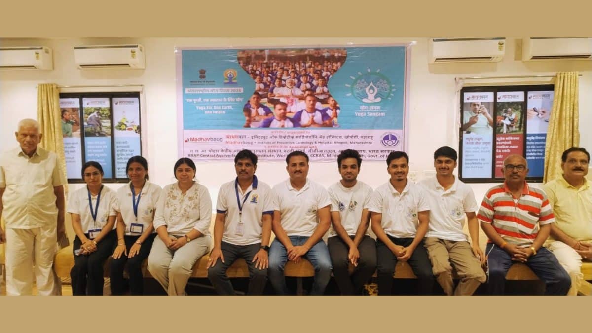 Ayush Ministry, Madhavbaug join hands for heart health yoga