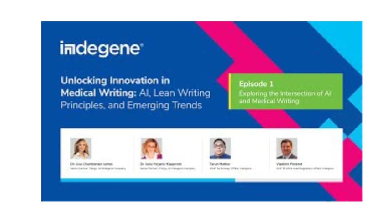 Indegene unveils GenAI tool to speed up medical writing