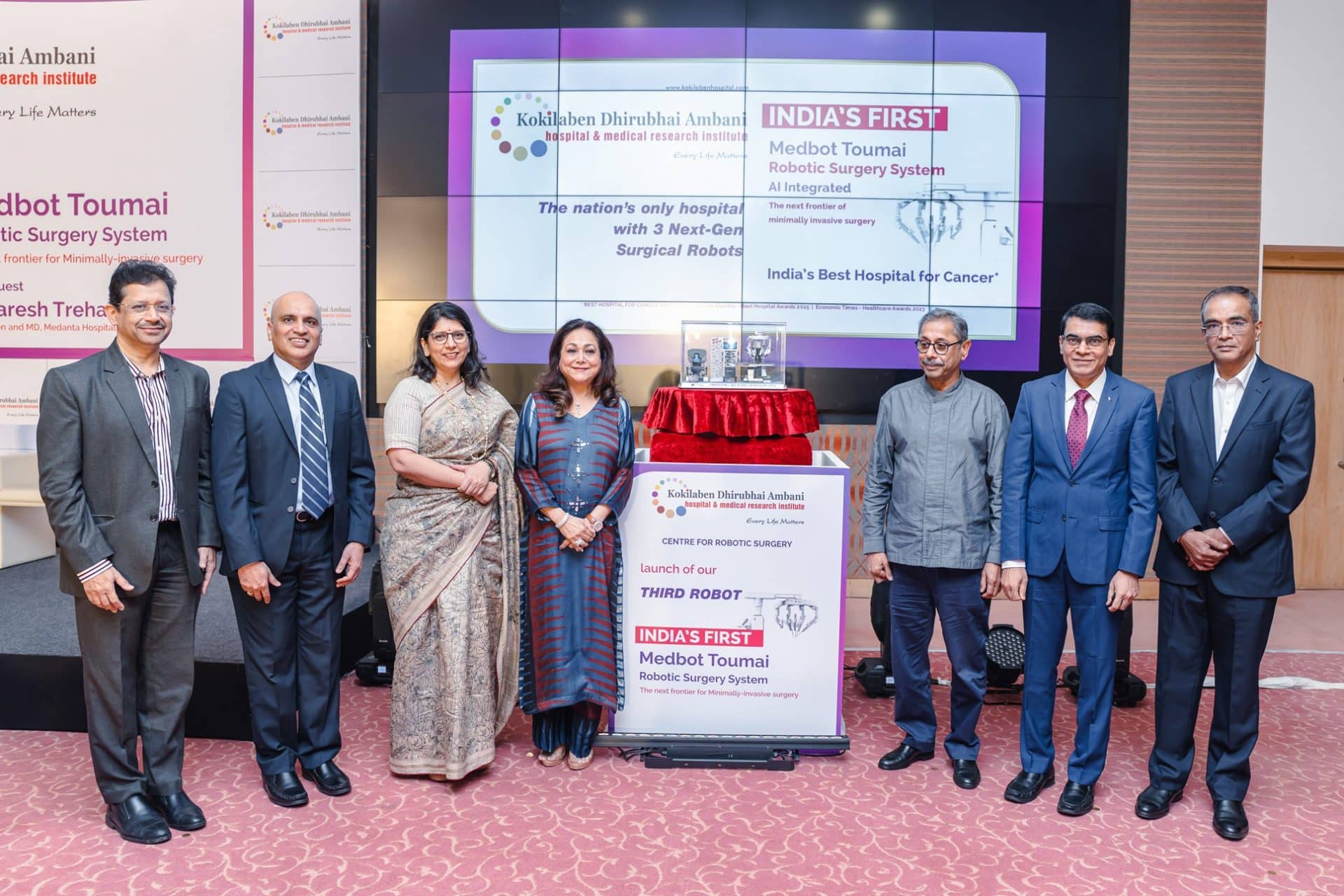 Kokilaben Hospital unveils India’s 1st Toumai robotic system