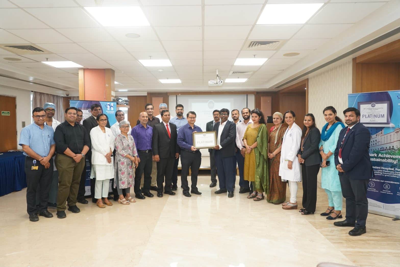 Hiranandani Hospital earns LEED platinum certification