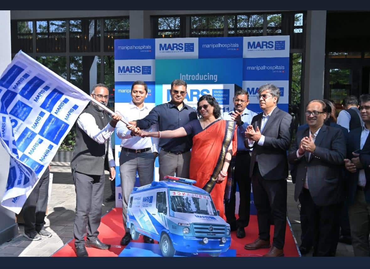 Manipal Hospitals launches MARS ambulance service in Kolkata