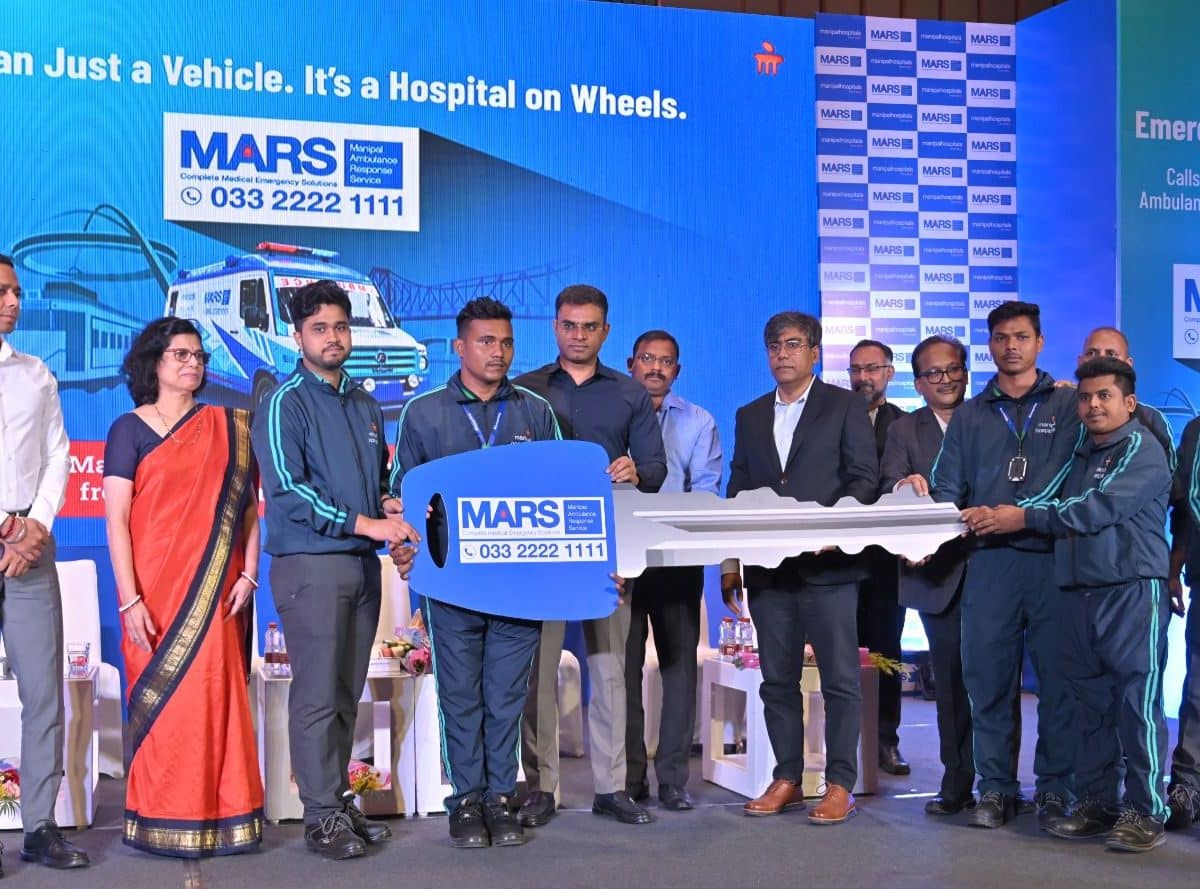 Manipal Hospitals launches MARS ambulance service in Kolkata